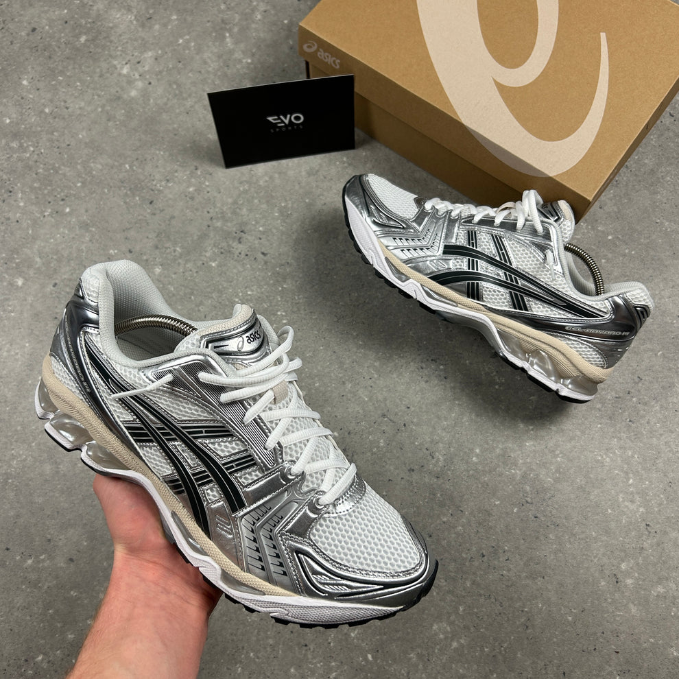 ASICS GEL KAYANO 14 WHITE GRAPHITE GREY – Evosportsuk