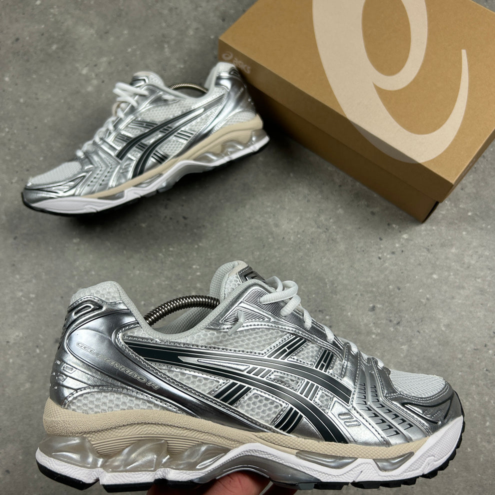 ASICS GEL KAYANO 14 WHITE GRAPHITE GREY – Evosportsuk